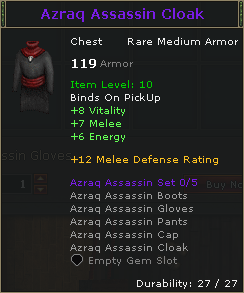 Azraq Assassin Cloak | Eldevin Wiki | Fandom