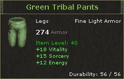 Green Tribal Pants | Eldevin Wiki | Fandom
