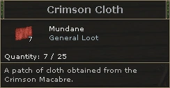 Crimson Cloth | Eldevin Wiki | Fandom