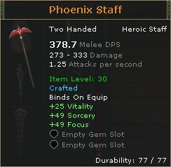 Phoenix Staff | Eldevin Wiki | Fandom