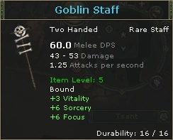 Goblin Staff | Eldevin Wiki | Fandom