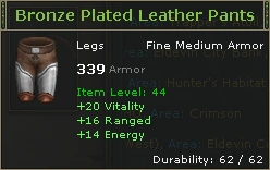 Bronze Plated Leather Pants | Eldevin Wiki | Fandom