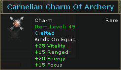 Carnelian Charm Of Archery | Eldevin Wiki | Fandom