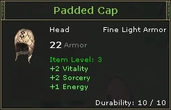 Padded Cap | Eldevin Wiki | Fandom