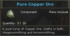 Pure Copper Ore | Eldevin Wiki | Fandom