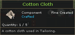 Cotton Cloth | Eldevin Wiki | Fandom