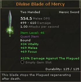 Divine Blade of Mercy | Eldevin Wiki | Fandom