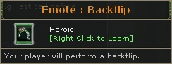 Emote : Backflip | Eldevin Wiki | Fandom