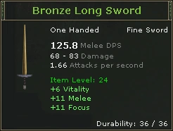 Bronze Long Sword | Eldevin Wiki | Fandom