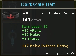 Darkscale Belt | Eldevin Wiki | Fandom