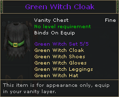 Green Witch Cloak | Eldevin Wiki | Fandom