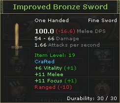 Improved Bronze Sword | Eldevin Wiki | Fandom