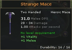 Strange Mace | Eldevin Wiki | Fandom