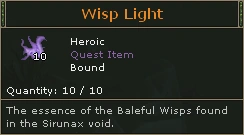 Wisp Light | Eldevin Wiki | Fandom