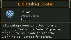Lightning Stone | Eldevin Wiki | Fandom