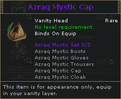 Azraq Mystic Cap | Eldevin Wiki | Fandom