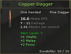 Copper Dagger | Eldevin Wiki | Fandom