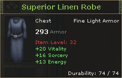 Superior Linen Robe | Eldevin Wiki | Fandom