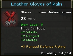 Leather Gloves of Pain | Eldevin Wiki | Fandom