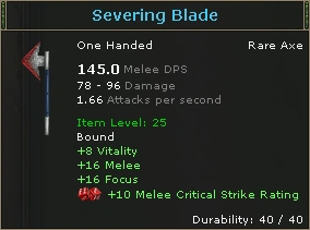 Severing Blade | Eldevin Wiki | Fandom