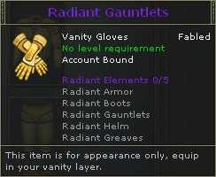 Radiant Gauntlets | Eldevin Wiki | Fandom