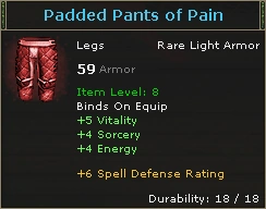 Padded Pants of Pain | Eldevin Wiki | Fandom