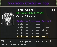 Skeleton Costume Top | Eldevin Wiki | Fandom