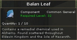 Balan Leaf | Eldevin Wiki | Fandom