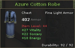 Azure Cotton Robe | Eldevin Wiki | Fandom