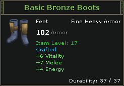 Basic Bronze Boots | Eldevin Wiki | Fandom