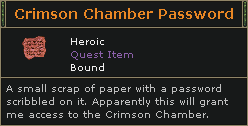 Crimson Chamber Password | Eldevin Wiki | Fandom