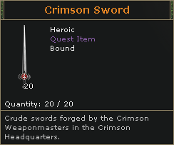 Crimson Sword | Eldevin Wiki | Fandom