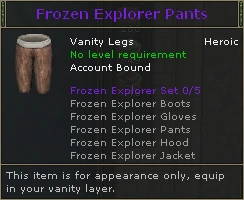 Frozen Explorer Pants | Eldevin Wiki | Fandom