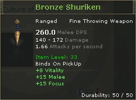 Bronze Shuriken | Eldevin Wiki | Fandom
