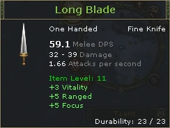 Long Blade | Eldevin Wiki | Fandom