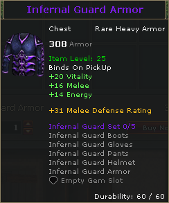 Infernal Guard Armor | Eldevin Wiki | Fandom