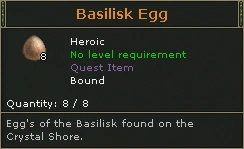 Basilisk Egg | Eldevin Wiki | Fandom