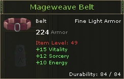 Mageweave Belt | Eldevin Wiki | Fandom