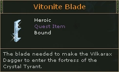 Vitonite Blade | Eldevin Wiki | Fandom