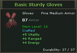 Basic Sturdy Gloves | Eldevin Wiki | Fandom
