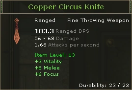 Copper Circus Knife | Eldevin Wiki | Fandom