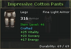 Impressive Cotton Pants | Eldevin Wiki | Fandom