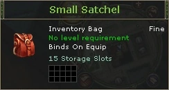 Small Satchel | Eldevin Wiki | Fandom