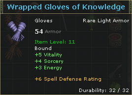 Wrapped Gloves of Knowledge | Eldevin Wiki | Fandom