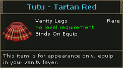Tutu - Tartan Red | Eldevin Wiki | Fandom