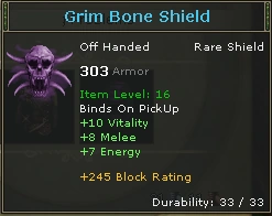 Grim Bone Shield | Eldevin Wiki | Fandom