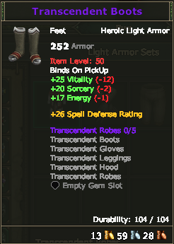 Transcendent Boots | Eldevin Wiki | Fandom