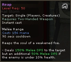 Reap | Eldevin Wiki | Fandom