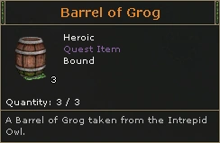 Barrel of Grog | Eldevin Wiki | Fandom