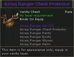 Azraq Ranger Chest Protector | Eldevin Wiki | Fandom